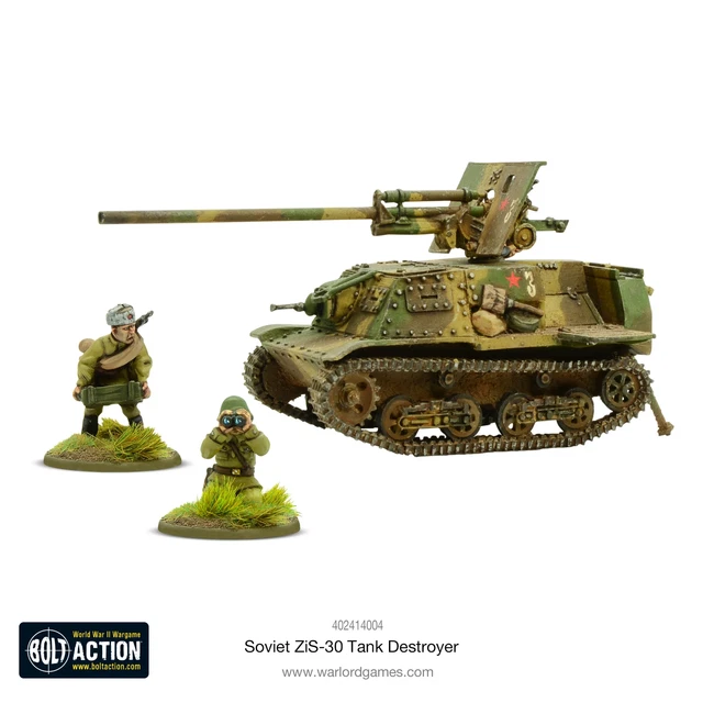 ZIS-30 TANK DESTROYER Warlord Games Bolt Action £37.07 - PicClick UK