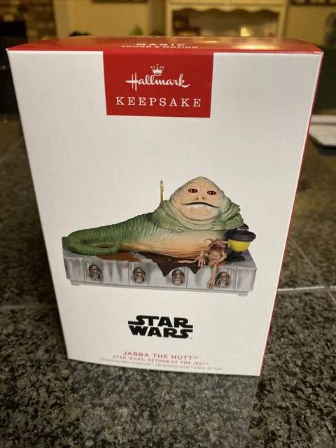 HALLMARK 2023 KEEPSAKE Star Wars Jabba the Hutt Christmas Ornament New ...