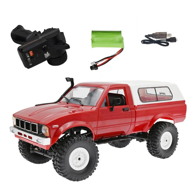 WPL RC TRUCK C24 1/16 4x4 4WD Scale Crawler Pickup Off Road RTR Car R/C ...