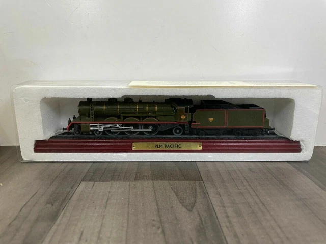 ATLAS EDITIONS 1/100 Scale PLM Pacific Locomotive Static Model Train ...