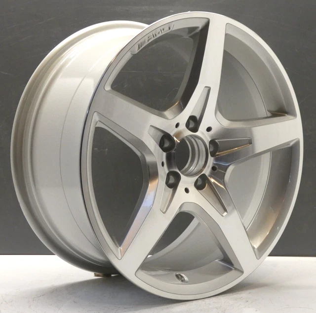 MERCEDES BENZ SLK R172 18" Diamond Cut Alloy Wheel Rim Rear 8.5J ...