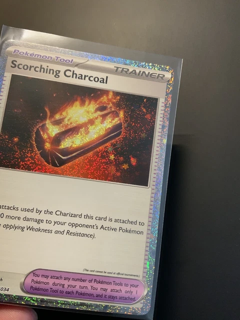 CARTE POKÉMON 026/034 Scorching Charcoal Classic Collection Holo Neuf ...