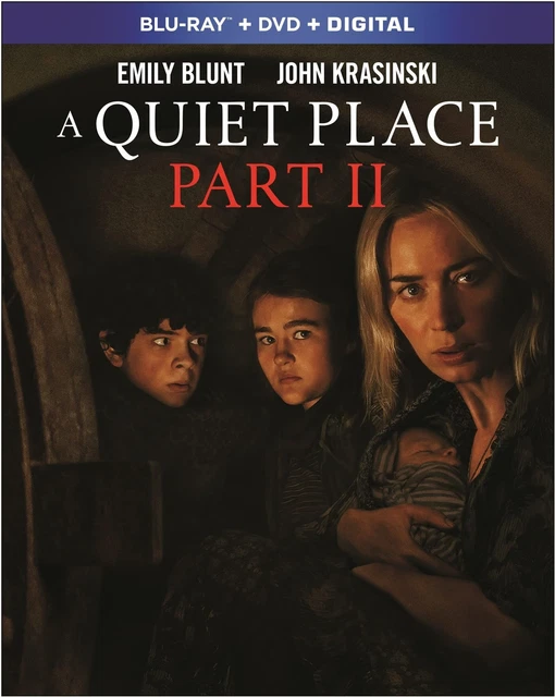 QUIET PLACE PART II (BLU-RAY/DVD/DIGITAL) (Blu-ray) Emily Blunt Cillian ...