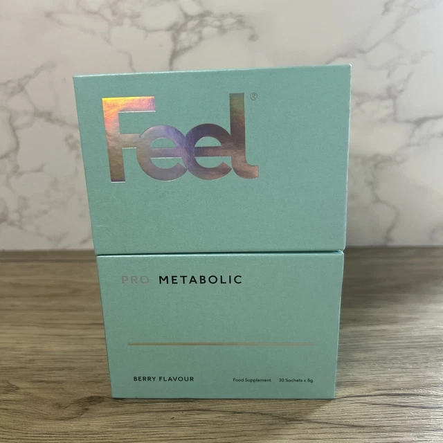 FEEL PRO METABOLIC Berry Flavored Supplement 30 Sachets Sealed £37.99 ...