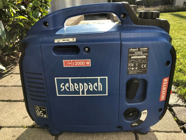 SCHEPPACH INVERTER STROMGENERATOR, Stromerzeuger SG2000 max. 2000W EUR ...