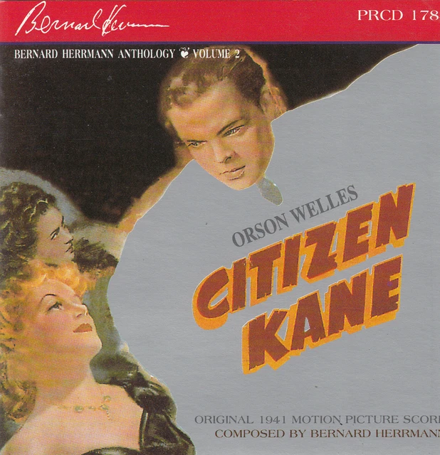 RARE-CITIZEN KANE-1941-SCORE-ORIGINAL MOVIE Soundtrack-[12255]-21 Track ...