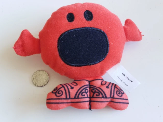 MCDONALDS HAPPY MEAL Mr Men Mr Noisy Plush Soft Toy Teddy 2021 £19.99 ...