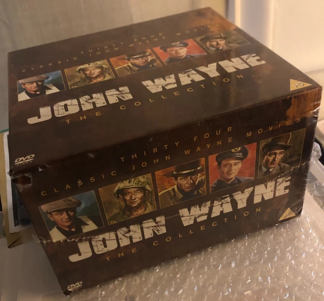 JOHN WAYNE THE Collection - 34 Classic Movies [DVD Boxset,1939] *New* £ ...