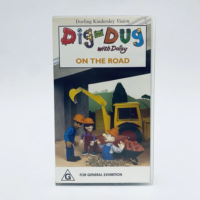 DIG & DUG with Daisy on the Road (VHS, 1993) Kids Video Tape + Free ...