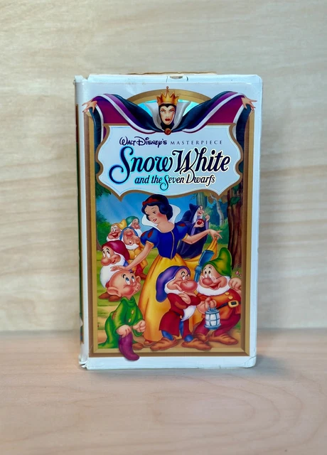 SNOW WHITE AND the Seven Dwarfs VHS Walt Disney Masterpiece Collection ...
