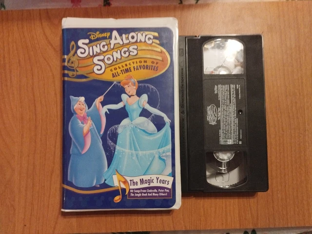 DISNEY SING ALONG Songs: The Magic Years VHS Tape Clamshell All Time ...