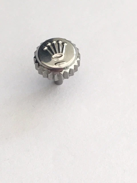 ROLEX CROWN Part. 16200 /16220 Datejust .# 24-603-0 Steel .Genuine.OEM ...