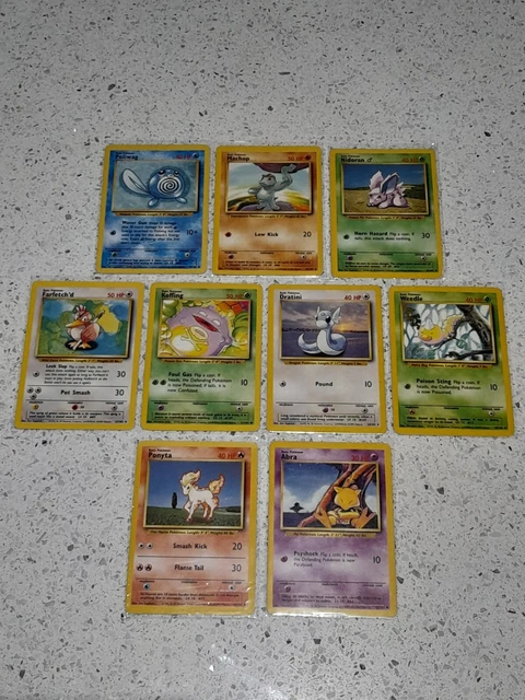 BASE SET POKEMON Card Bundle 1999 WOTC Rare Non Holo NM/M EUR 17,29 - PicClick IT