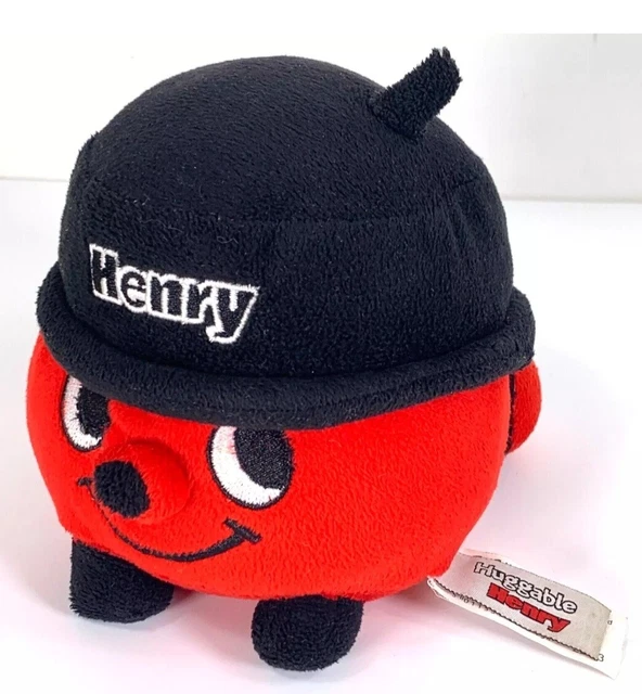 CASDON HUGGABLE RED Original Henry Hoover Vacuum Cleaner Soft Toy ...