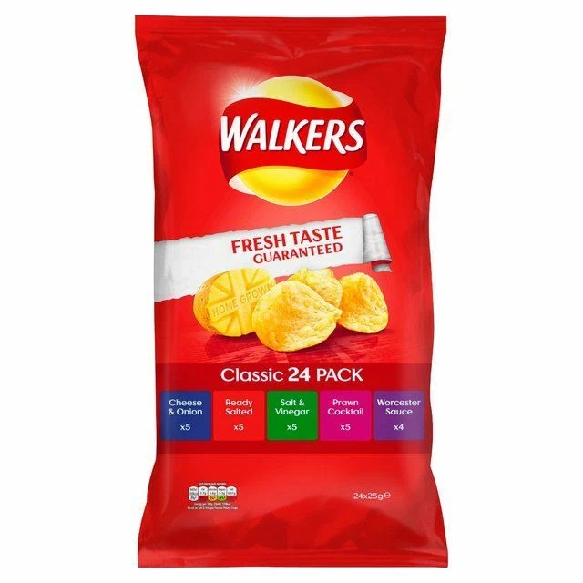 WALKERS VARIETY PACK Crisps 24 per pack £11.09 - PicClick UK