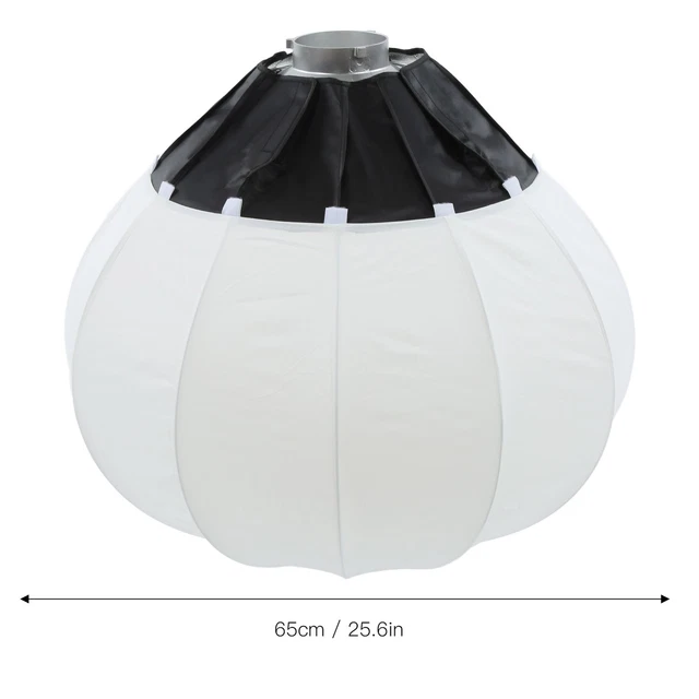 LANTERN STYLE FOLDABLE Softbox For Mount Lighting Spherical Soft ...