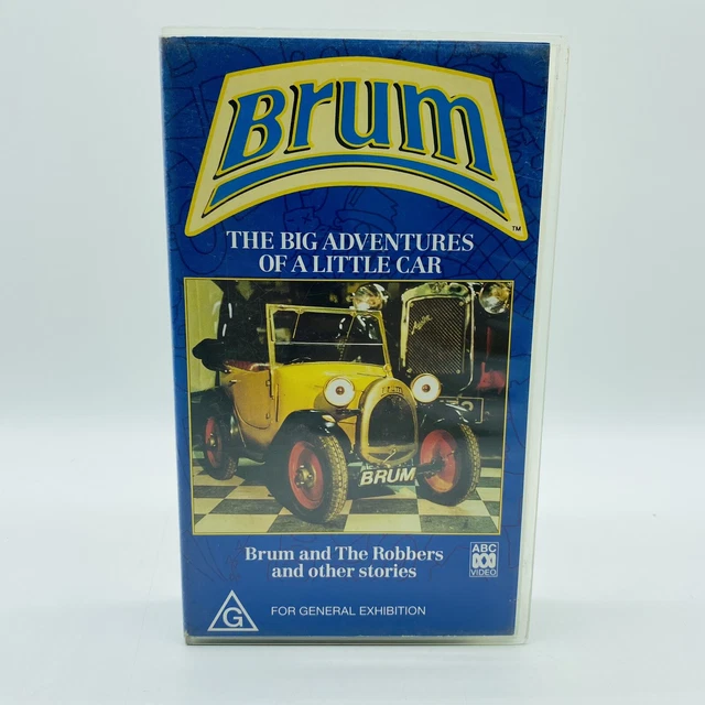 BRUM - BRUM AND THE ROBBERS - and OTHER STORIES - VHS $79.99 - PicClick AU