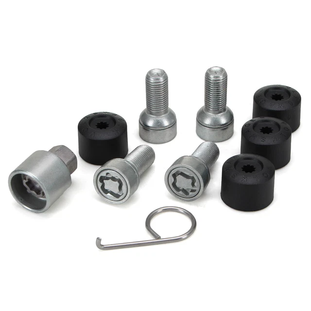 ORIGINAL VW FELGENSCHLOSS M14x1,5 GOLF PASSAT POLO TIGUAN TOURAN ...