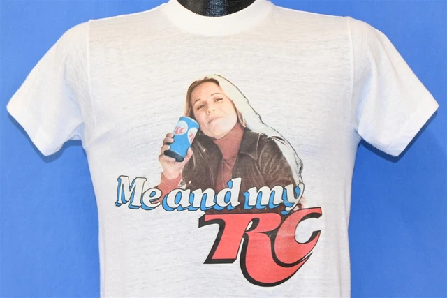 VINTAGE 70S ME AND MY RC ROYAL CROWN COLA CAN BEVERAGE IRON ON t-shirt ...
