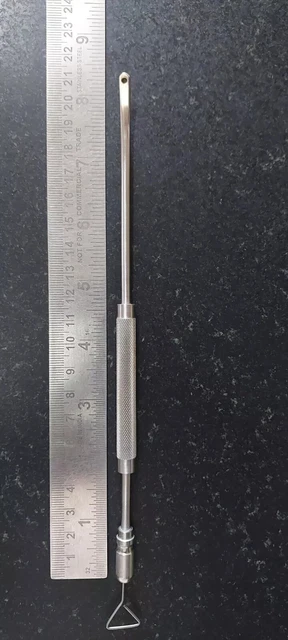 ENT SUCTION CUM Elevator Instrument Endoscopic Surgical Instrument £41. ...