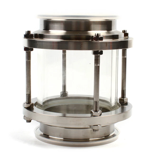 Sanitary Sight Glass DERNORD 2 Inch - SUS316 In-Line Flow Indicator ...