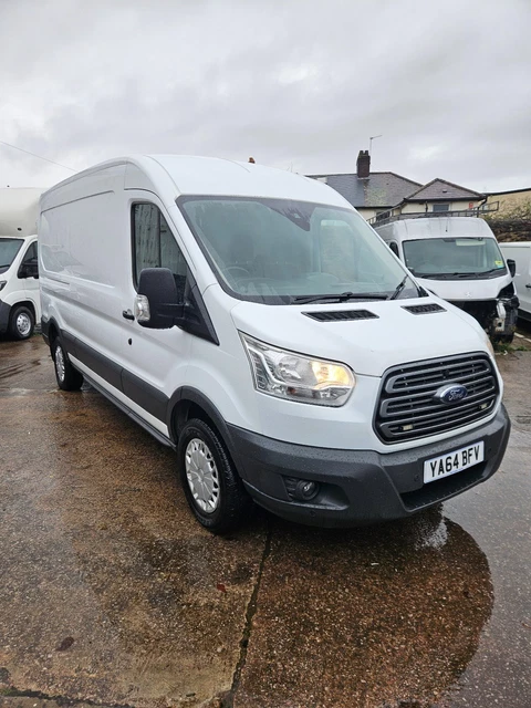 FORD TRANSIT VAN 2.2 mk8 lwb high 64 plate 2015 £5,000.00 - PicClick UK