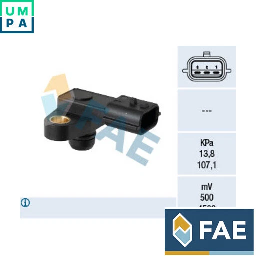SENSOR INTAKE MANIFOLD Pressure 15217 For Nissan Note/Versa Micra/Iv ...