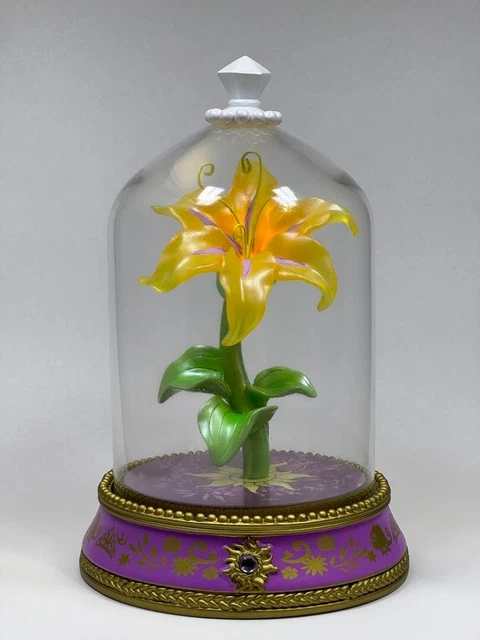 DISNEY TANGLED RAPUNZEL 10th Anniversary LED Light Sundrop Magic Flower ...