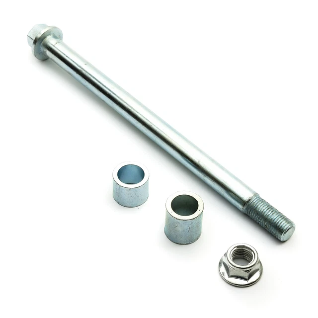 SILVER SDG WHEEL Rim 15mm Rear Axle Spindle 220mm 50cc 70cc 90cc 110cc Pitbike £4.99 - PicClick UK