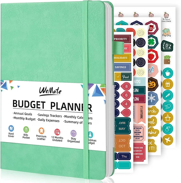 BUDGET PLANNER 2025 - Monthly Budget Book with Expense Tracker Notebook ...