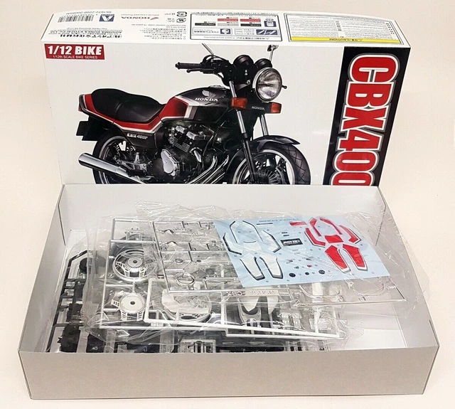 AOSHIMA 1/12 SCALE - Honda CBX 400 F2 1984 Plastic Model Motorbike Kit ...
