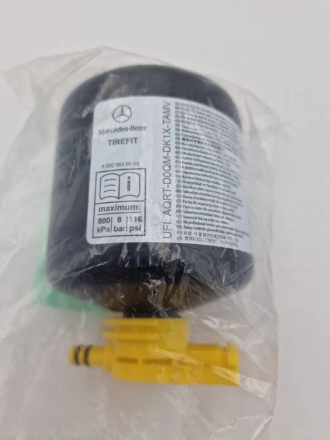 GENUINE MERCEDES-BENZ TYRE Mobility Repair Liquid Sealant TIREFIT 350ml ...