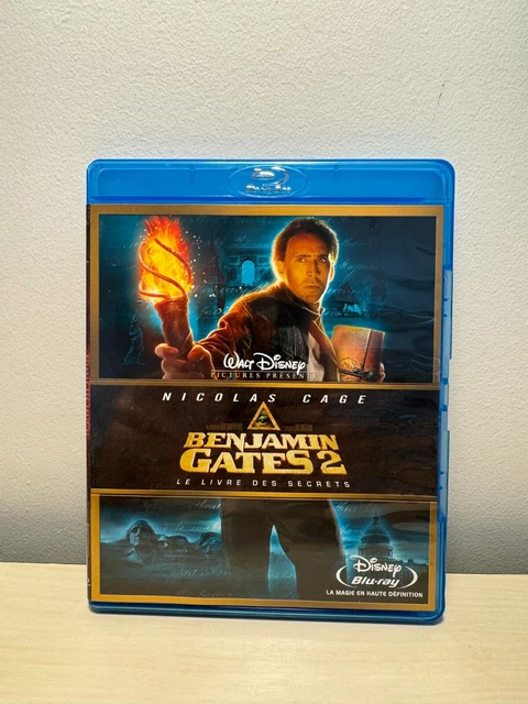 BLU-RAY BENJAMIN GATES 2, le livre des secrets,Disney,Nicolas Cage ...