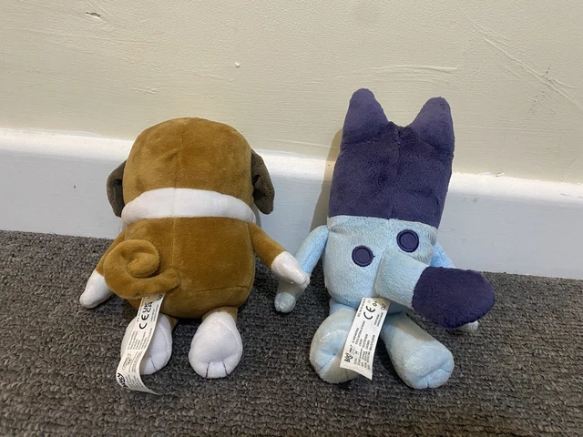 CBEEBIES BLUEY & Friends - Winton & Bluey - Plush Soft Toy £25.00 ...