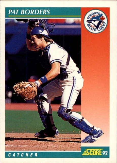1992 SCORE TORONTO Blue Jays carte de baseball #288 Pat Borders EUR 1 ...