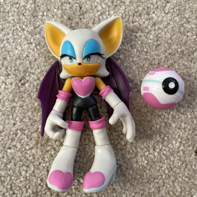 ROUGE THE BAT Sonic The Hedgehog 4" Articulated Action Figure ...