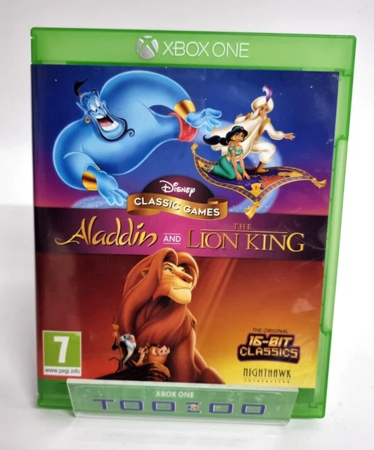 DISNEY CLASSIC GAMES Aladdin and The Lion King Microsoft Xbox One Game ...