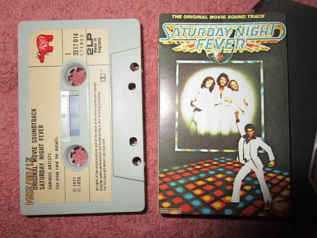 SATURDAY NIGHT FEVER (The Original Movie Sound Track) 2xLP Tape ...