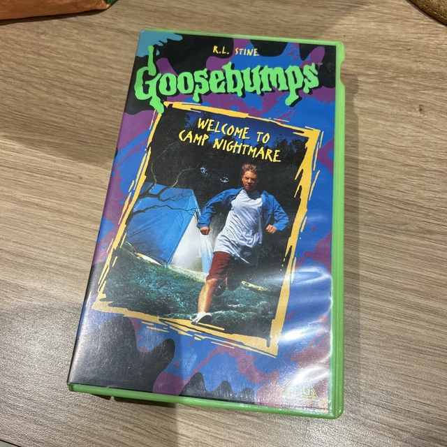 GOOSEBUMPS - WELCOME To Camp Nightmare (VHS) R.L STINE £19.99 - PicClick UK