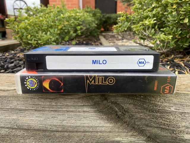 RARE “MILO” 1998 Horror Movie VHS Cassette Tape EUR 36,20 - PicClick FR