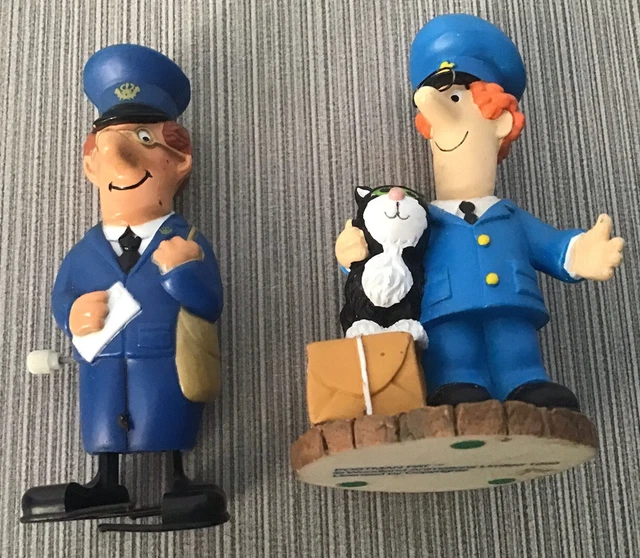 VINTAGE POSTMAN PAT With Jess Cat Figure Woodland Animations & Wind Up ...