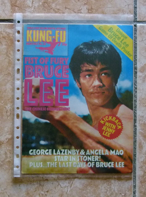 BRUCE LEE Poster Geant Kung Fu N° 24 Vintage 1975 EUR 20,00 - PicClick FR