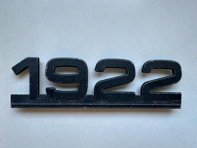 MERCEDES BENZ LKW " 1922'' Logo, Schriftzug,Emblem,Typenschild. EUR 50 ...