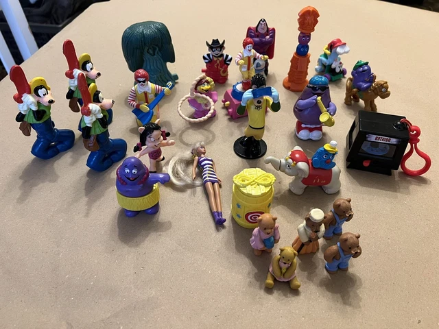 MCDONALD'S BURGER KING WB Disney Figure Vintage Toy Bundle Teddy In My ...