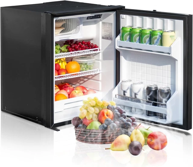 85L DC12/24V CAMPERVAN Caravan Motorhome Compressor Refrigerator Fridge ...