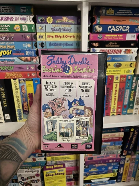 SHELLEY DUVALLS BEDTIME Stories VHS Tape Cartoons Kids Monster Library ...