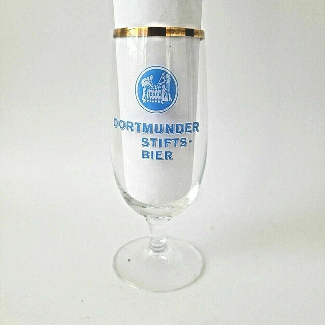 RARE! VINTAGE BEER Glass Dortmunder Stifts-Bier from 1970's Germany ...