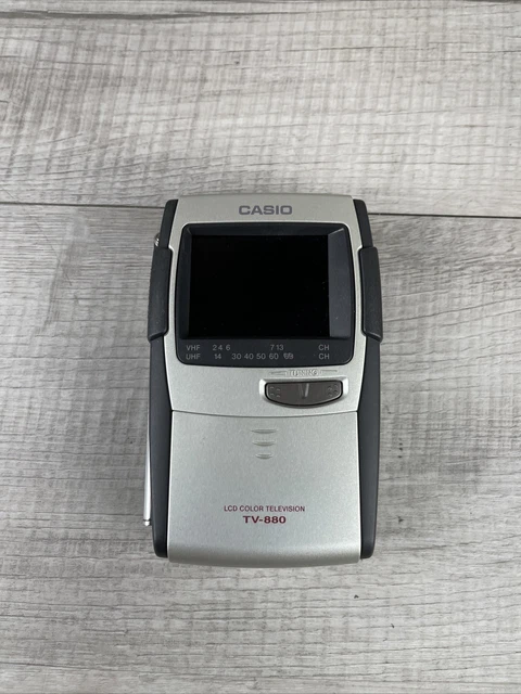 VINTAGE CASIO LCD Color Handheld Television Model TV-900B £12.48 ...
