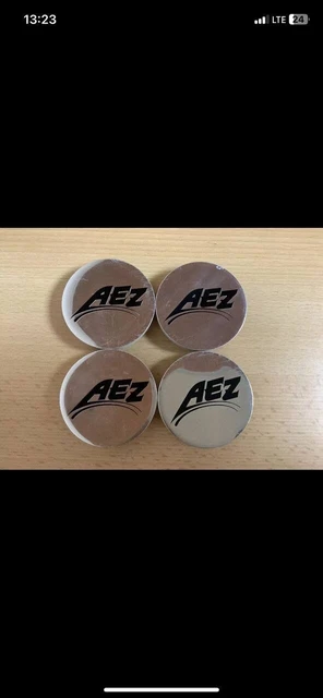 4X AEZ NABENDECKEL 60mm Nabenkappen Felgendeckel 57mm EUR 19,95 ...
