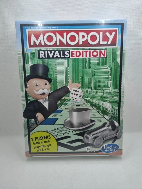 MONOPOLY BOARD GAME Rivals Edition Limited Edition Hasbro Gaming! NEW ...